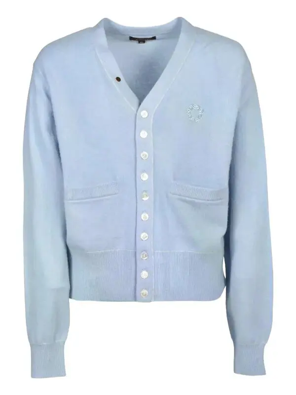 MASU Cotton Cardigan - Blue