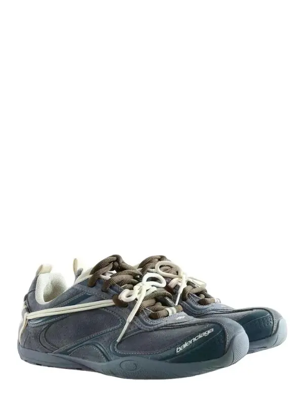 Balenciaga Radar Velvety Sneakers - Blue