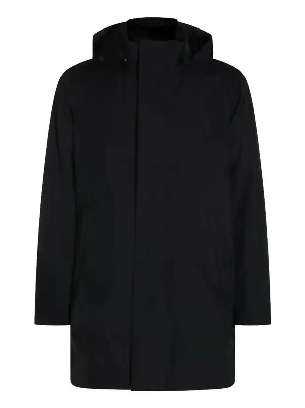 Herno Hooded Parka - Black