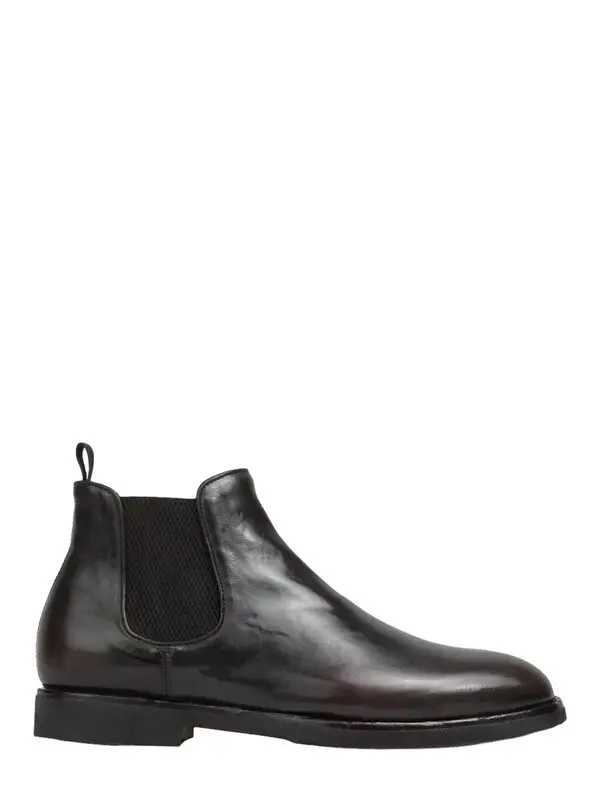 Officine Creative Calf Leather Chelsea Boots - Brown