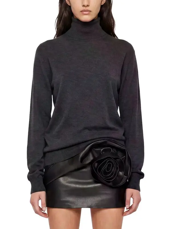 Magda Butrym Roll-neck Sweater - Grey