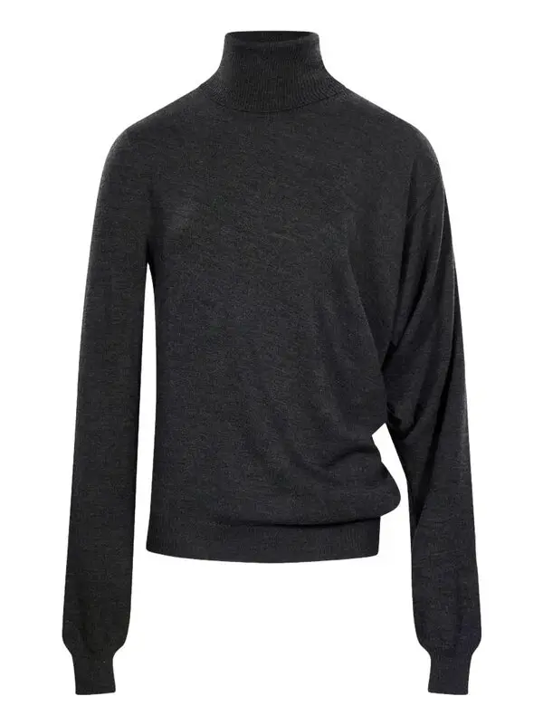 Magda Butrym Roll-neck Sweater - Grey