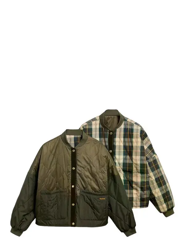 Barbour Reversible Quilted Jacket - Green