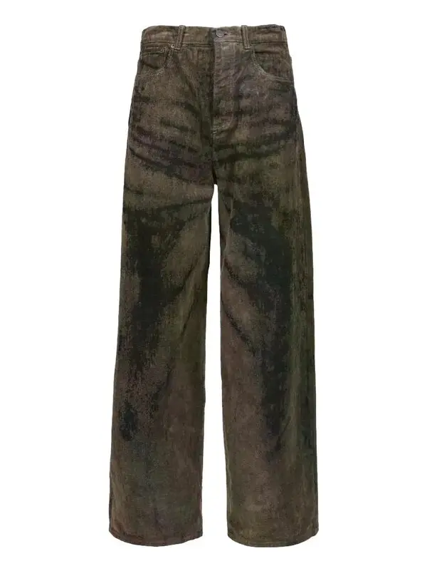 TAAKK Wide-leg Jeans - Brown