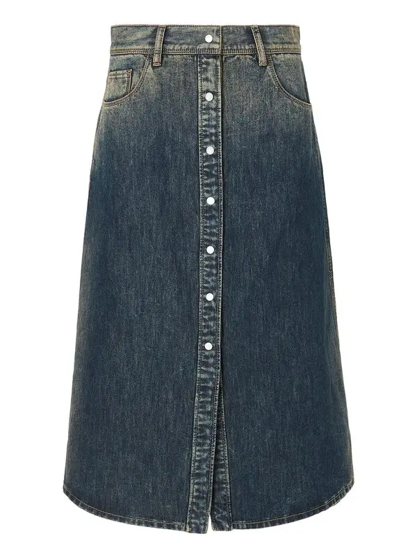 Fendi Jeans Skirt - Blue