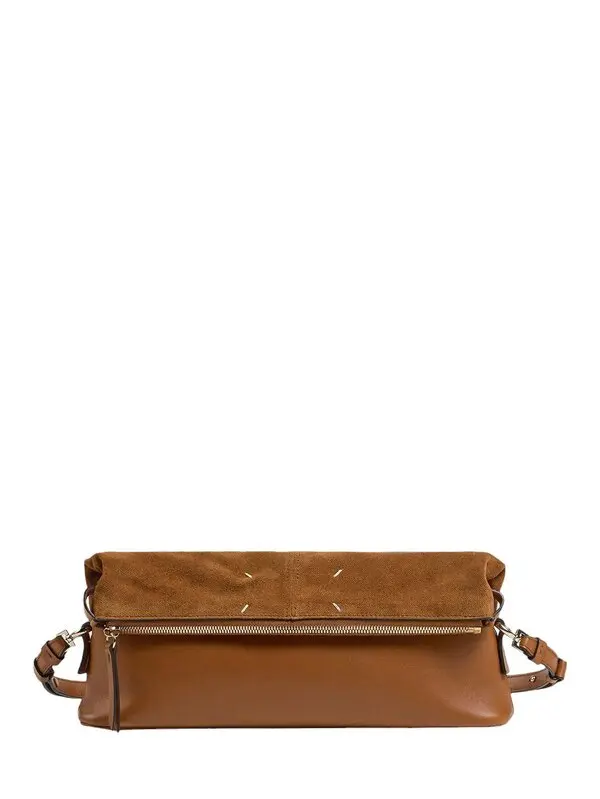 MAISON MARGIELA 5ac Soft Pouch" Cognac - Brown