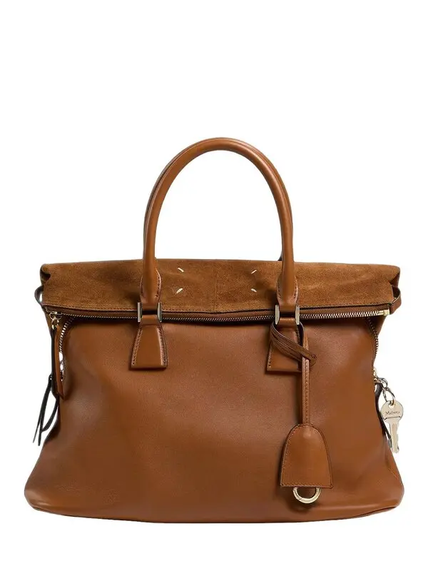 MAISON MARGIELA 5ac Soft Medium Bag Cogn - Brown