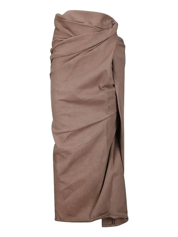 DIESEL® Denim Long Skirt - Brown