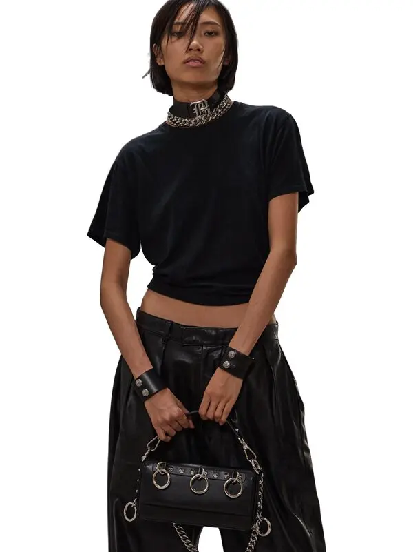 R13 Tight Waist Tee - Black