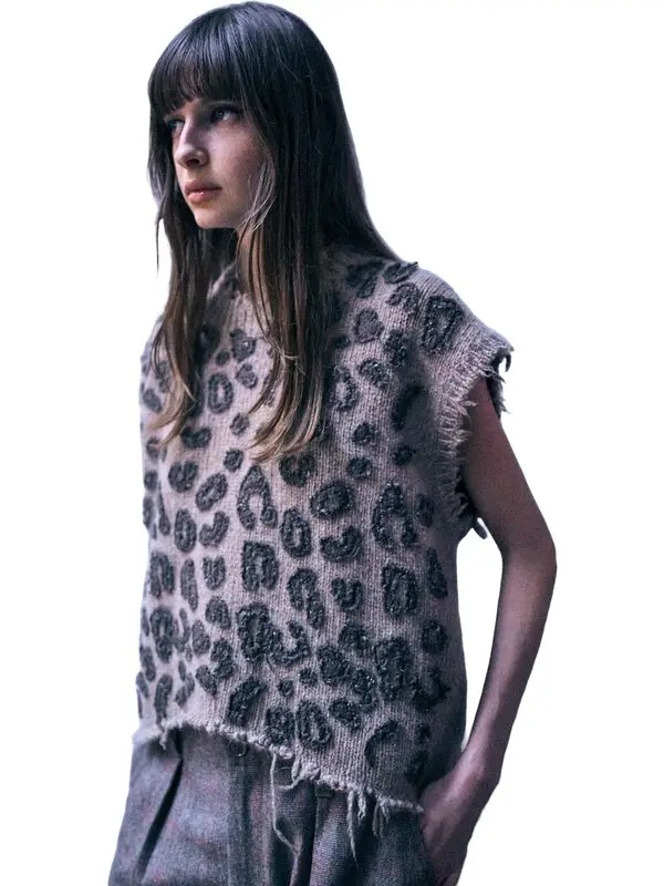R13 Boyfriend Sweater Vest - Multi