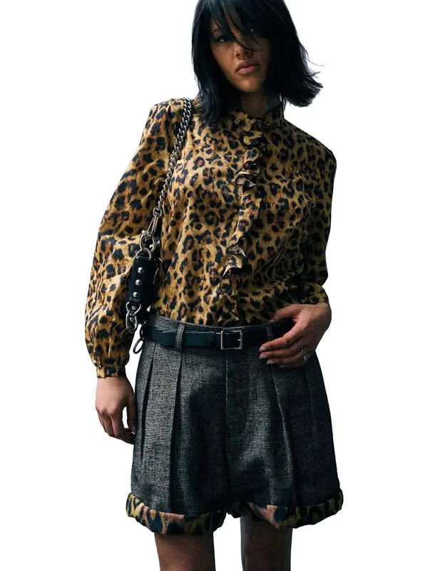 R13 Ruffle Blouse - Multi