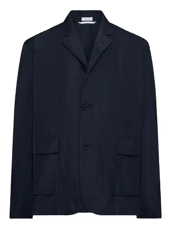 Thom Browne Single Chest Flap Pocket Coat 'navy - Blue