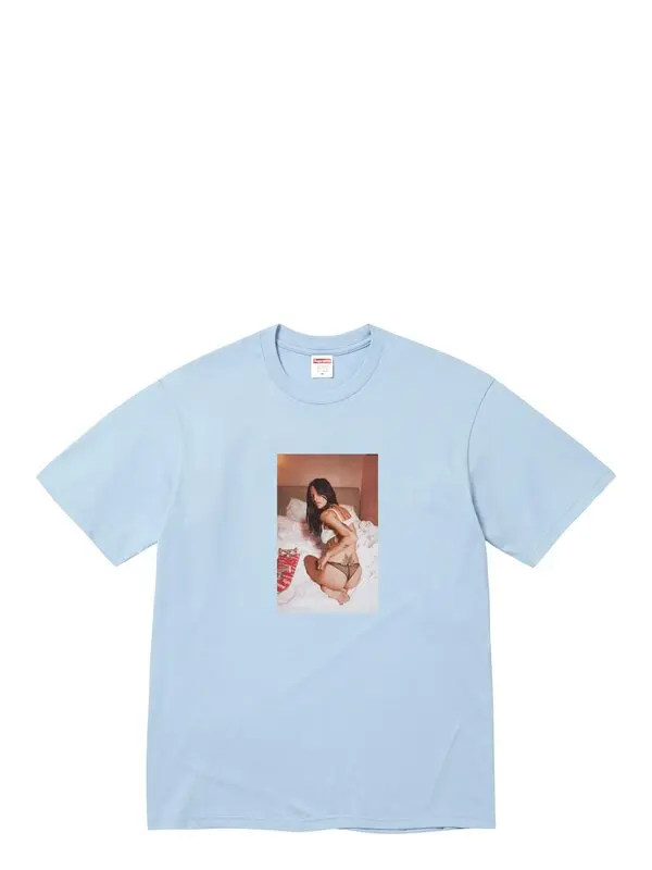 Supreme X Larry Clark Neighbor Tee 'powder - Blue