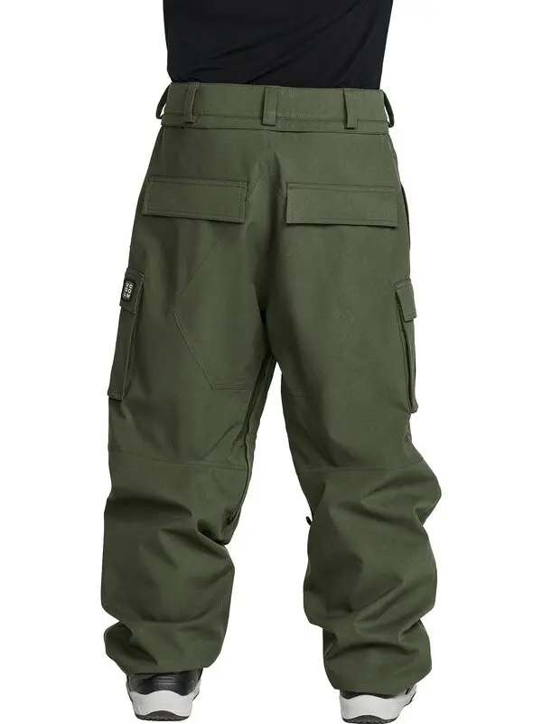 Volcom Nwrk 20k Baggy Pants - Dkgreen