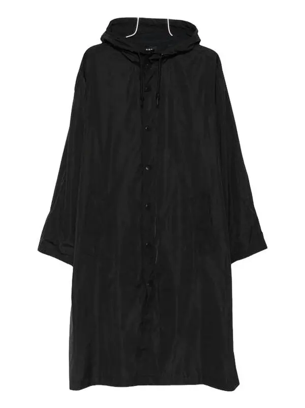 A.p.c. Coats Raincoats - Black