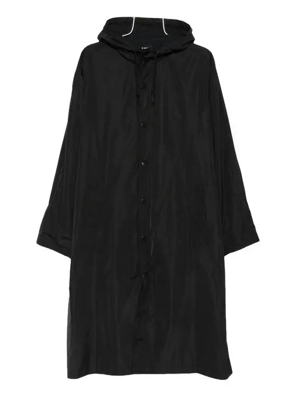 A.p.c. Coats Raincoats - Black