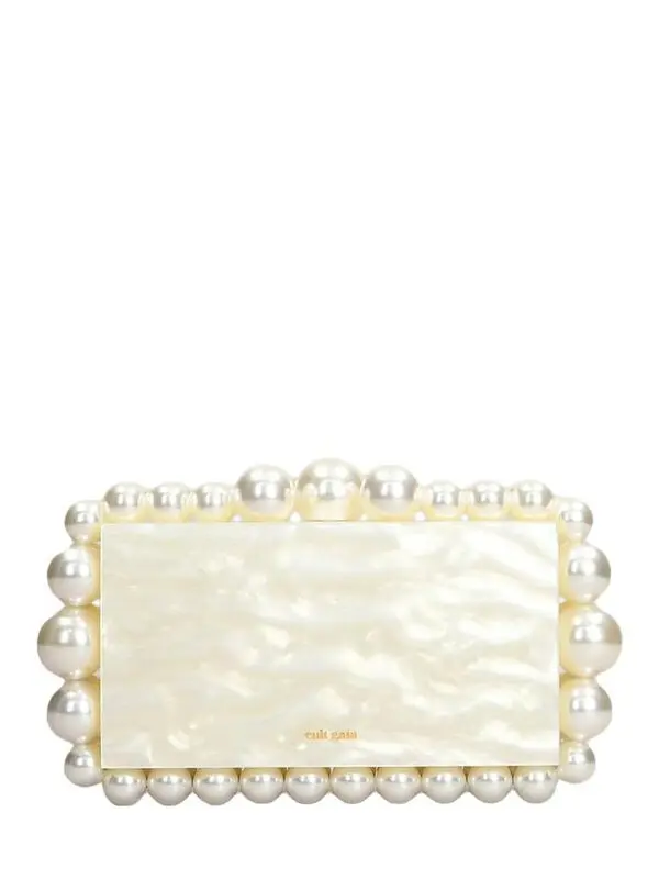 Cult Gaia Neutrals Clutch Bags - Cream