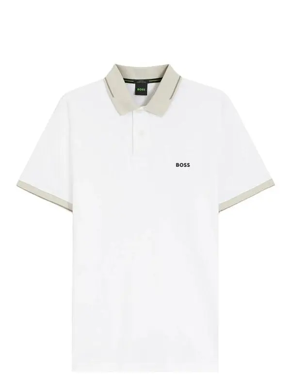 BOSS Polo Shirts - White