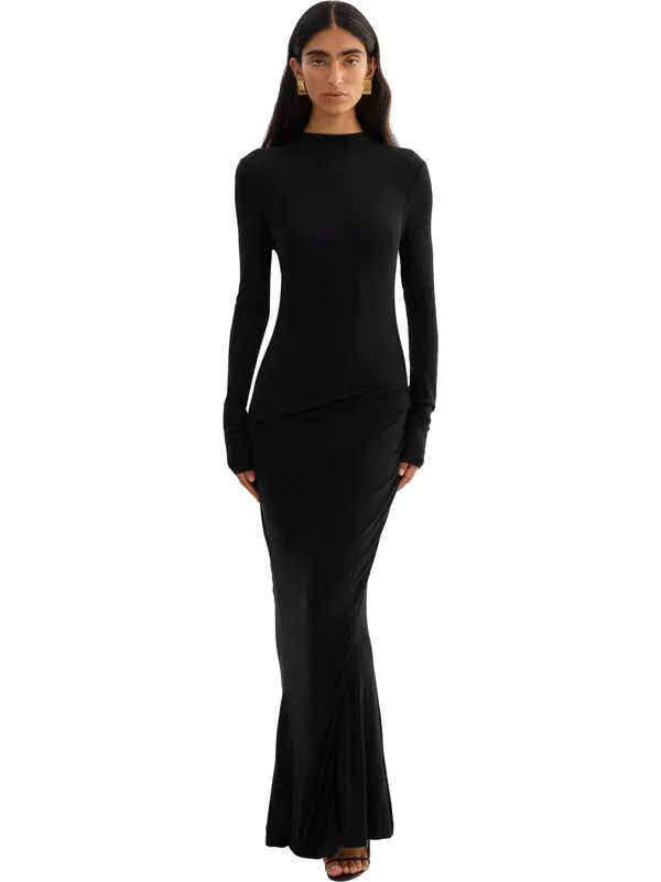 LAMARQUE Apolleni Maxi Dress - Black
