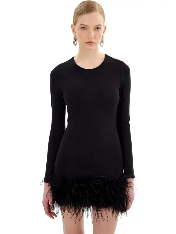 LAMARQUE Bahira Mini Dress - Black