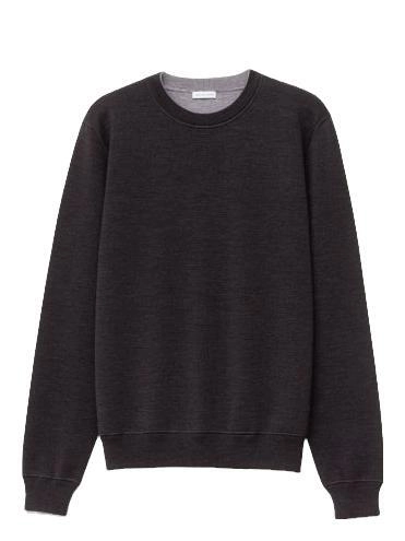Iris Von Arnim Merino Sweater Reversible - Anthra/platinum
