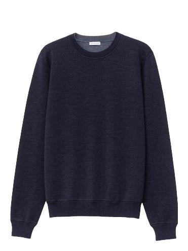 Iris Von Arnim Merino Sweater Reversible - Midnigth/blu