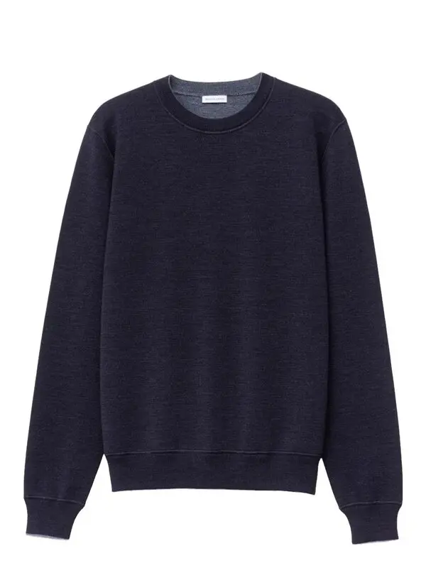Iris Von Arnim Merino Sweater Reversible - Midnigth/blu