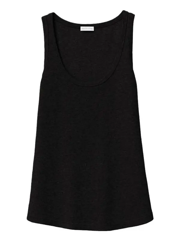 Iris Von Arnim Jersey Top - Black