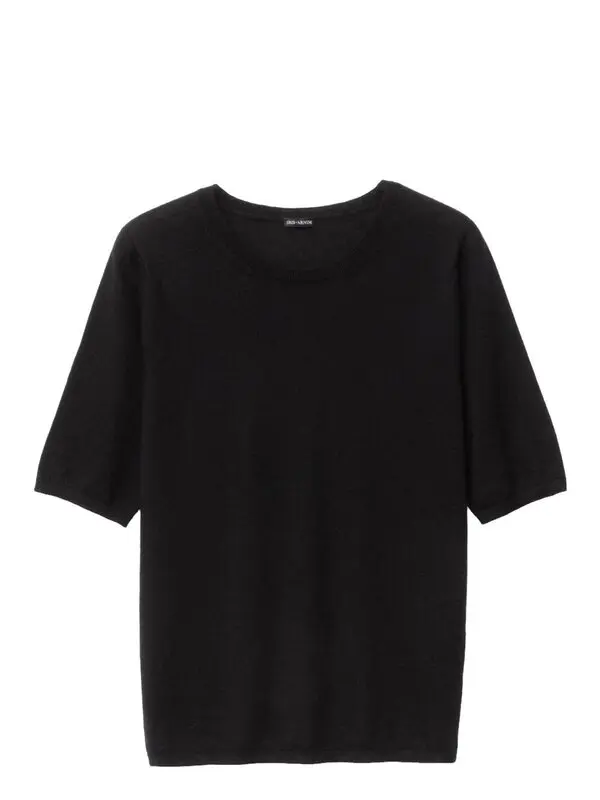 Iris Von Arnim Superfine Cashmere T-shirt - Black