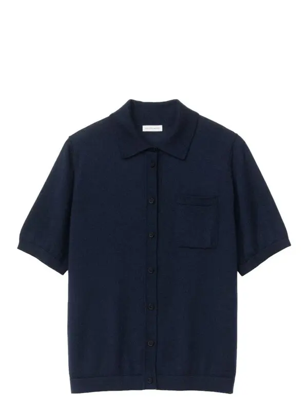 Iris Von Arnim Superfine Cashmere Shirt - Ocean