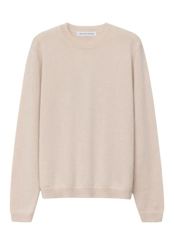Iris Von Arnim Cashmere-silk Sweater - Alabaster