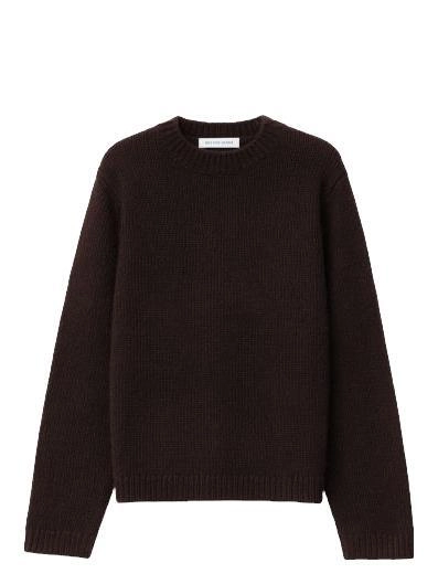 Iris Von Arnim Cashmere-silk Sweater - Chocolate