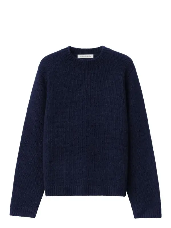 Iris Von Arnim Cashmere-silk Sweater - Midnight