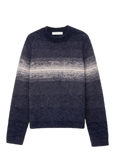 Iris Von Arnim Cashmere-silk Sweater - Midnight/alabaster