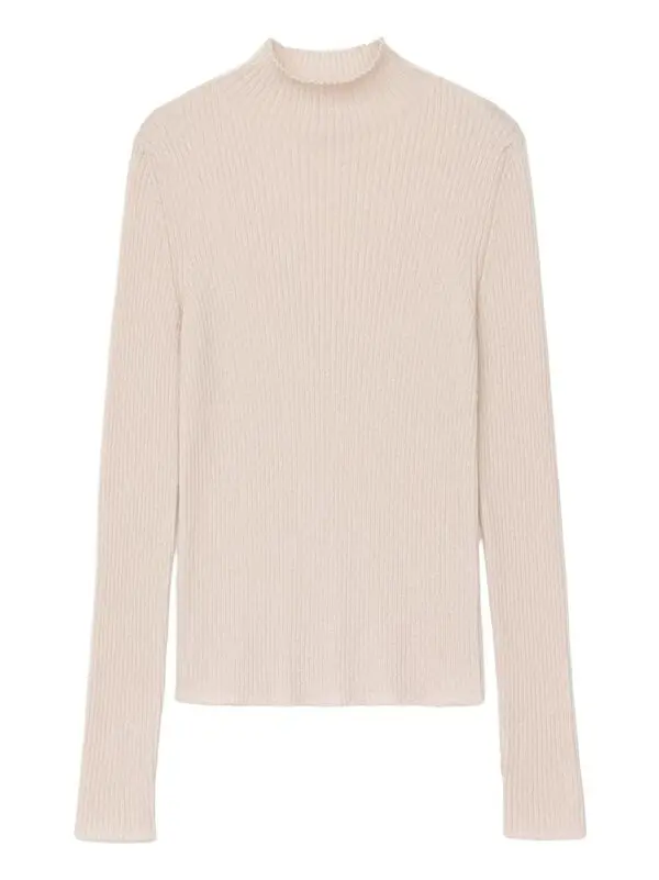Iris Von Arnim Superfine Cashmere Sweater - Alabaster