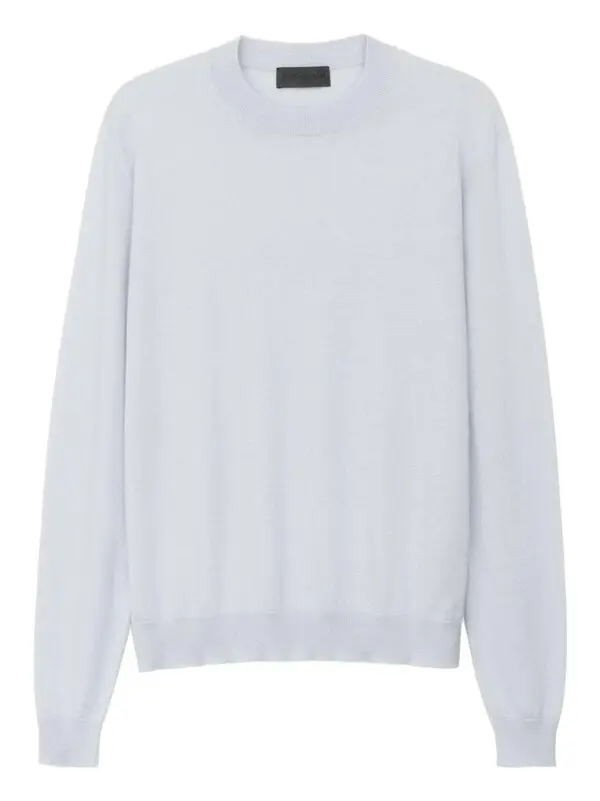 Iris Von Arnim Superfine Cashmere Sweater - Silver