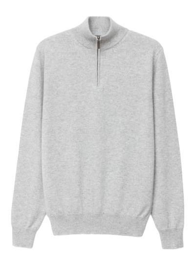 Iris Von Arnim Cashmere Sweater - Silver