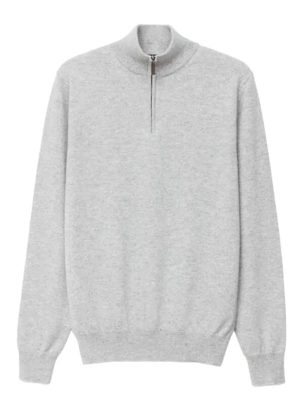 Iris Von Arnim Cashmere Sweater - Silver