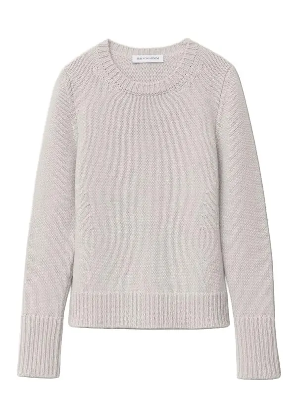 Iris Von Arnim Cashmere Sweater - Chalk