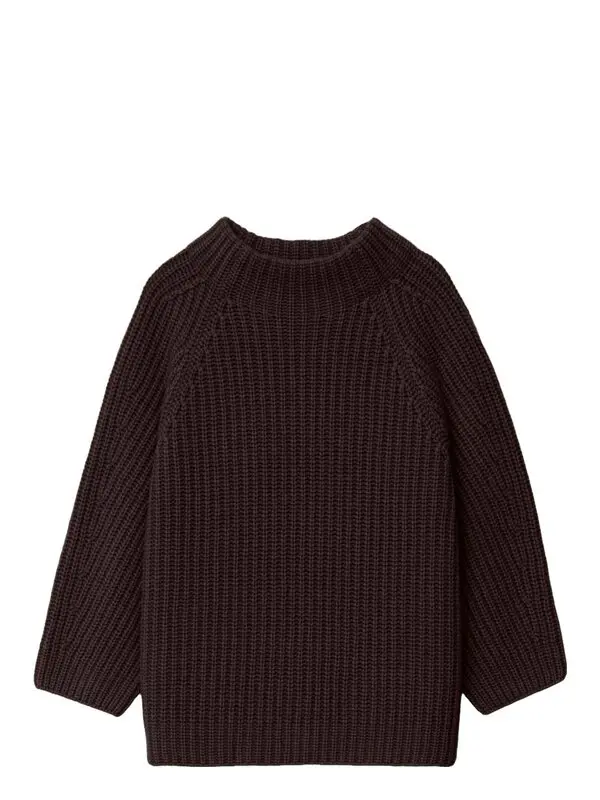 Iris Von Arnim Cashmere Sweater - Chocolate
