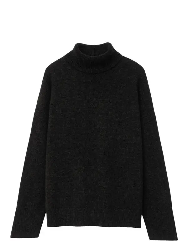 Iris Von Arnim Cashmere-silk Sweater - Black