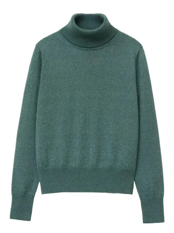 Iris Von Arnim Cashmere-silk Sweater - Fern