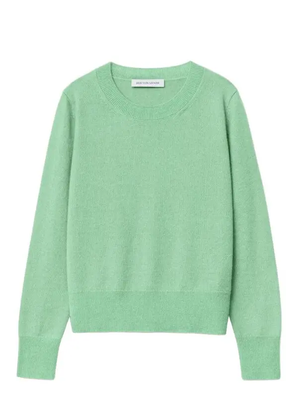 Iris Von Arnim Cashmere-silk Sweater - Mint