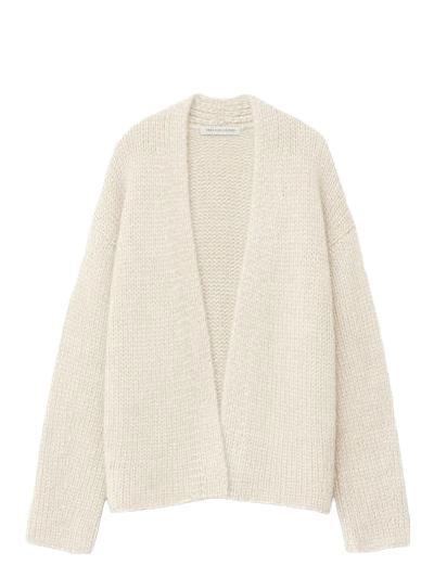 Iris Von Arnim Cashmere-silk Cardigan - Ecru