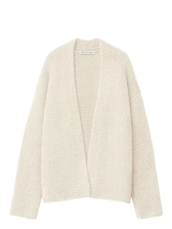 Iris Von Arnim Cashmere-silk Cardigan - Ecru