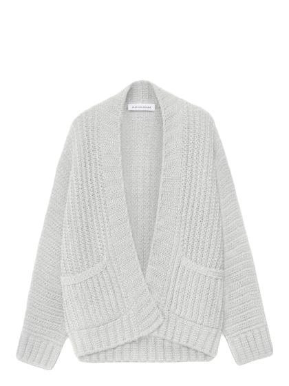 Iris Von Arnim Cashmere Cardigan - Chalk