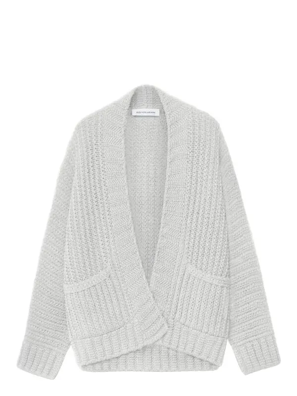 Iris Von Arnim Cashmere Cardigan - Chalk