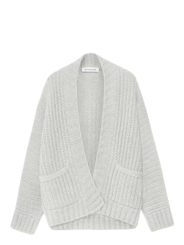 Iris Von Arnim Cashmere Cardigan - Chalk