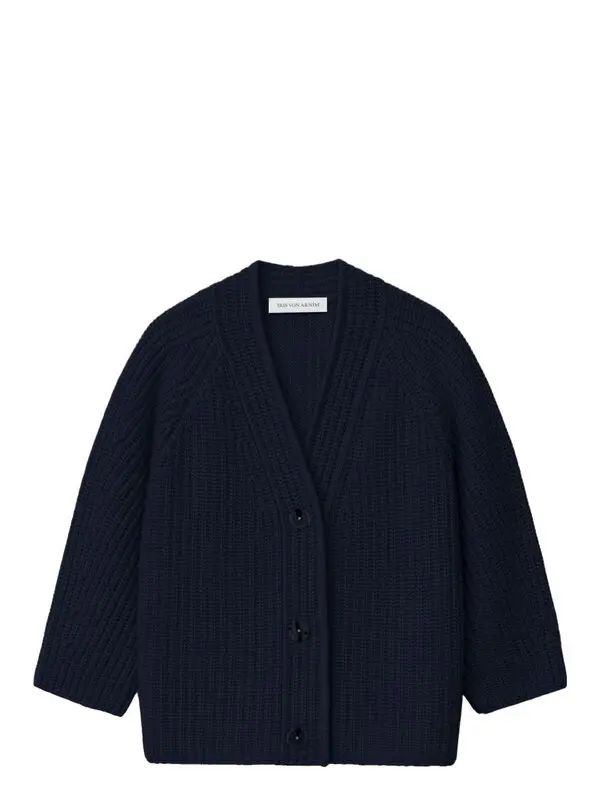 Iris Von Arnim Cashmere Cardigan - Ocean
