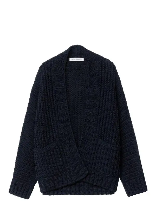 Iris Von Arnim Cashmere Cardigan - Ocean